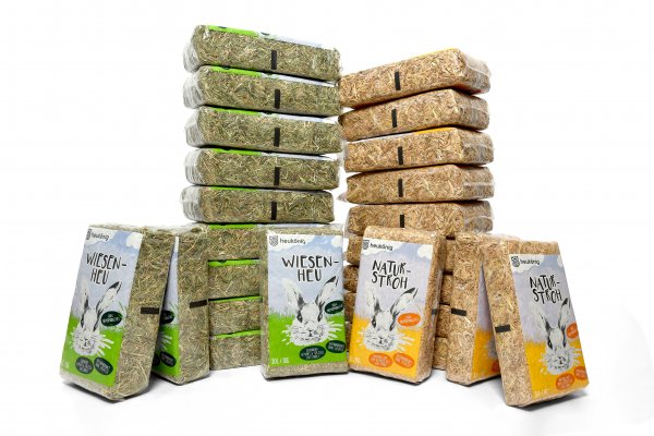 12 Heu + 12 Stroh Bergwiesenheu und Naturstroh, 46,99